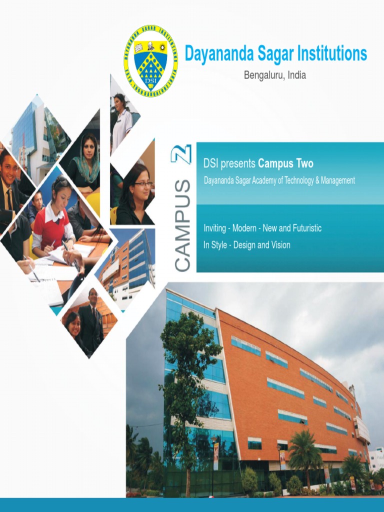 Dayananda Sagar Institutions: DSI Presents | PDF | Science And ...