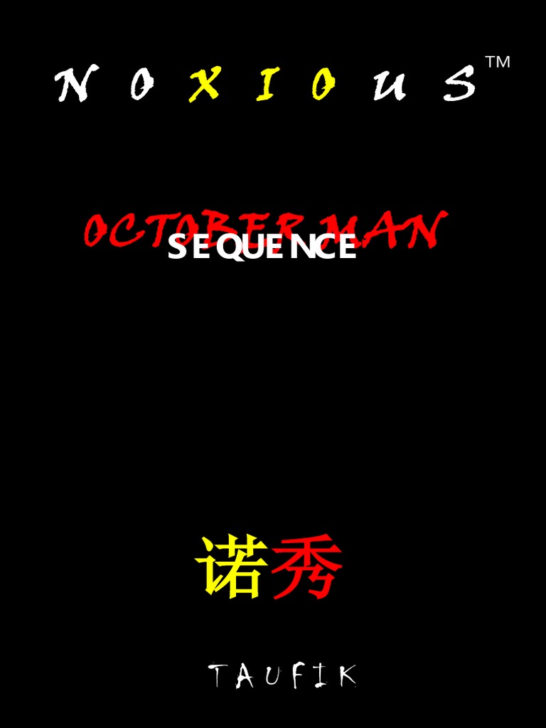 October Man Sequence PDF | PDF | Feeling | Senses
