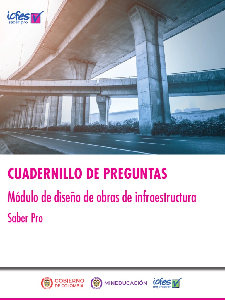 Cuadernillo de Preguntas Diseño de Obras de Infraestructura Saber Pro 2018 | PDF | Hormigón ...