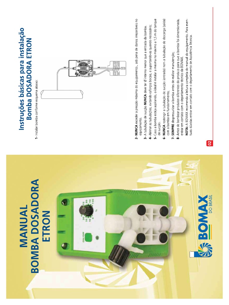 Manual Bomba Dosadora | PDF
