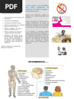 TRiptico de Sustancias Psicoactivas | PDF | Drogas | Drogas Psicoactivas