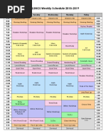 Color Coded Daily Homeschool Schedule | PDF | Linguistics | Behavior ...