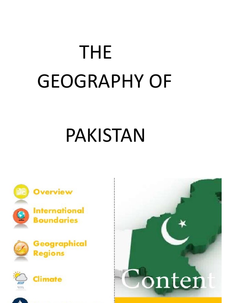 Geography of Pak | PDF