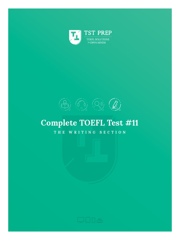 04.11, TST Prep Test 11, The Writing Section | PDF | Wellness | Medical