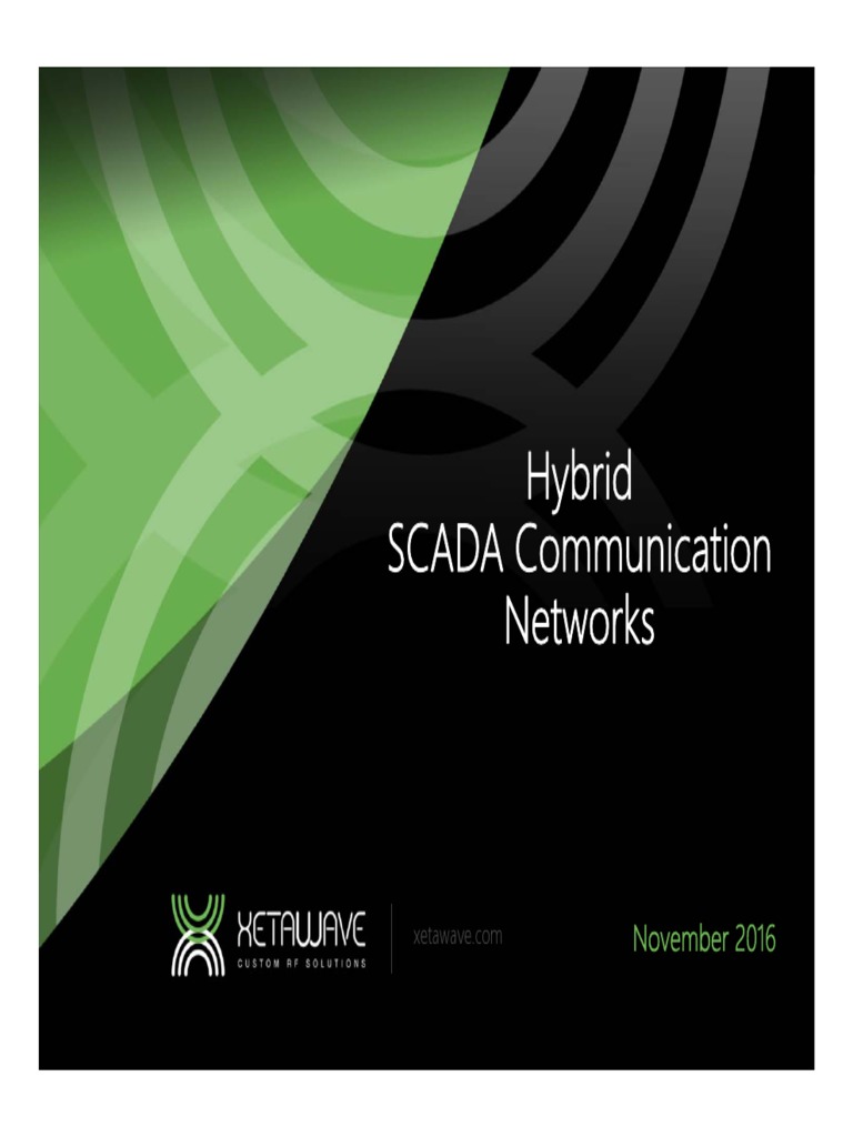 Hybrid SCADA Networks | PDF | Internet Access | Computer Network