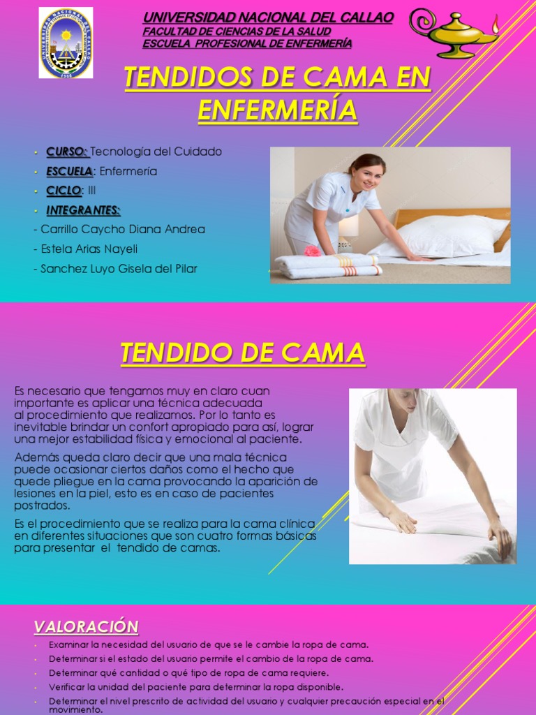 Tendido de Camas | PDF | Colchón | Enfermería