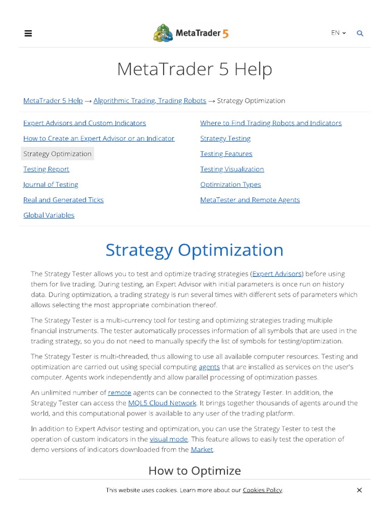 02.strategy Optimization | PDF