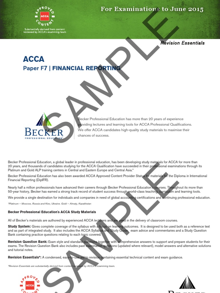 F7 RevEss J15 Sample | Download Free PDF | Deferred Tax | Intangible Asset