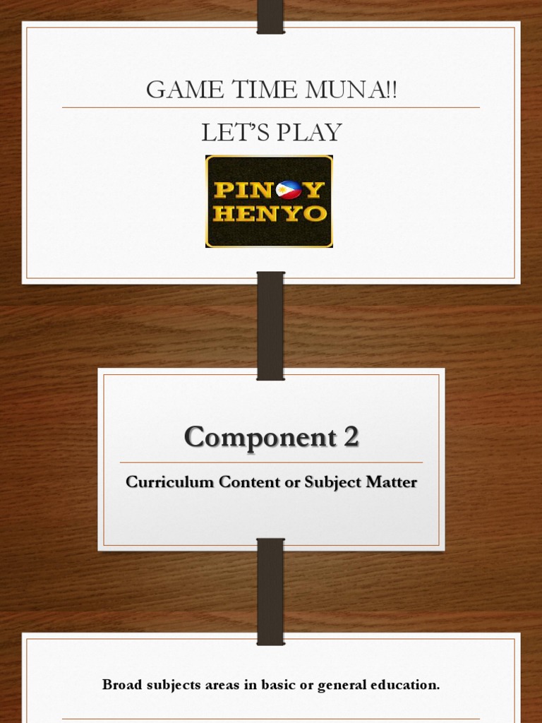 Component 2 Curriculum Content | PDF | Curriculum | Science