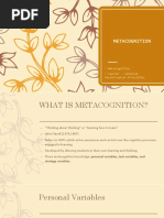 Metacognitive Awareness Inventory With Scoring Guide | PDF ...