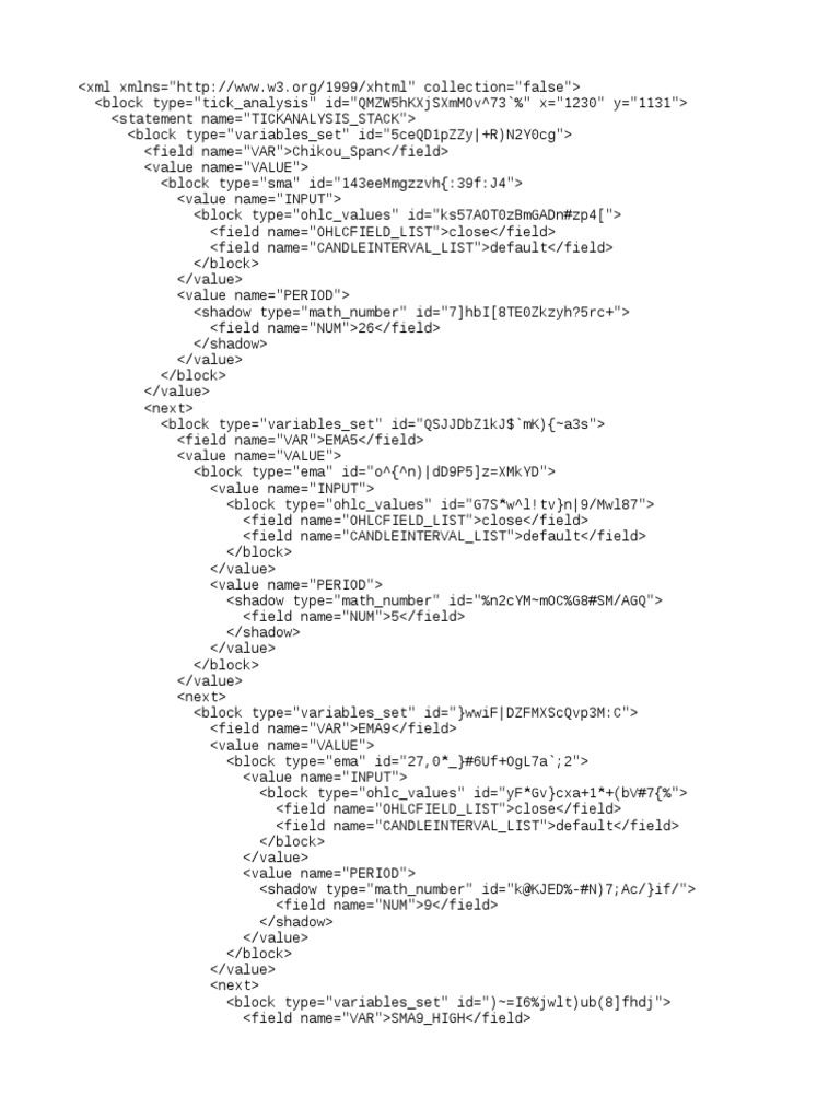 Ichimoku - Cloud.sniper .2.binary Bot - XML | PDF