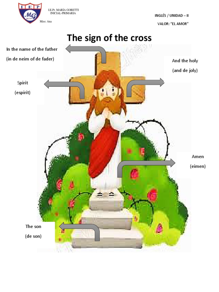 The Sign of The Cross: in The Name of The Father (In de Neim of de ...