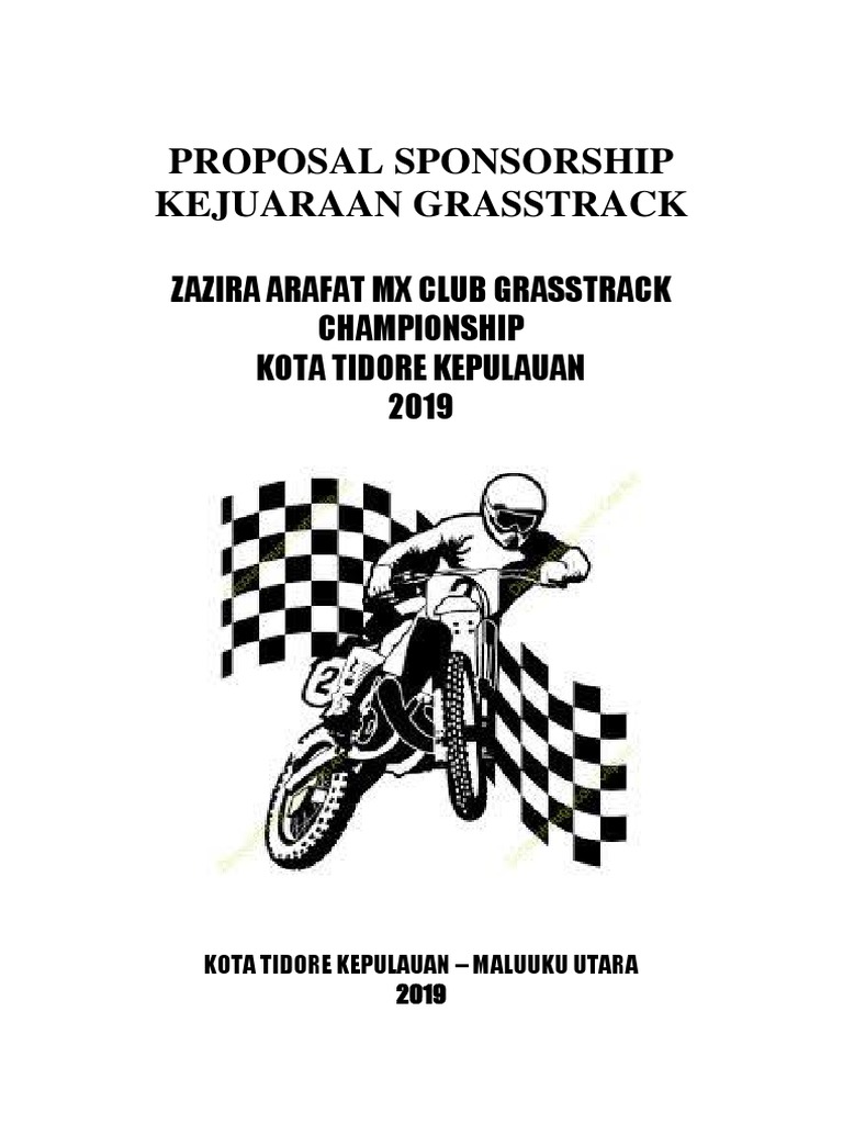 Proposal Grasstrack | PDF