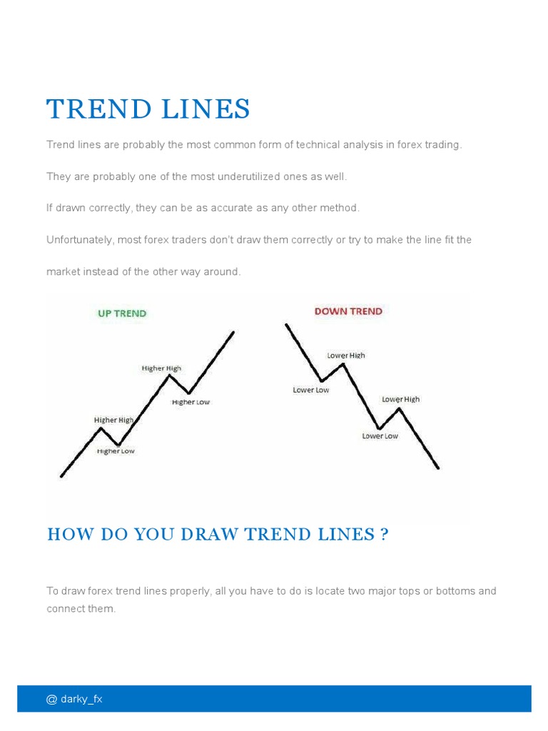 How Do You Draw Trend Lines ? | PDF
