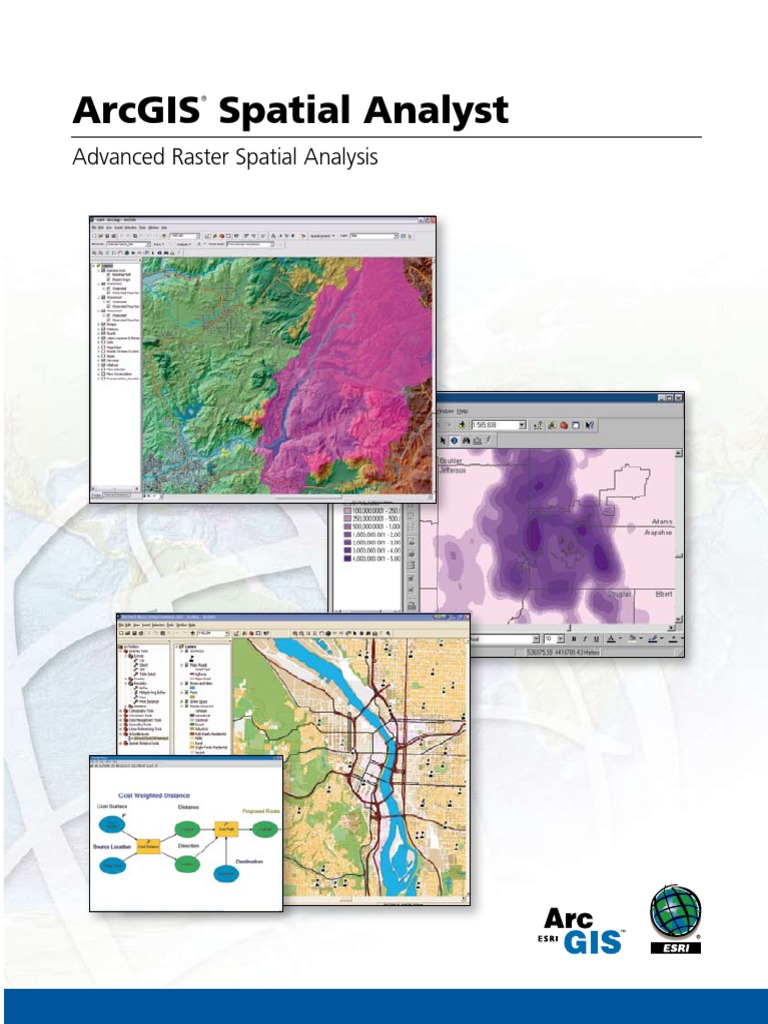 Arcgis Spatial Analyst Key Features | PDF | Esri | Arc Gis