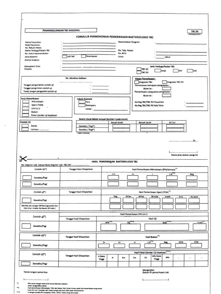 Form tb05 | PDF