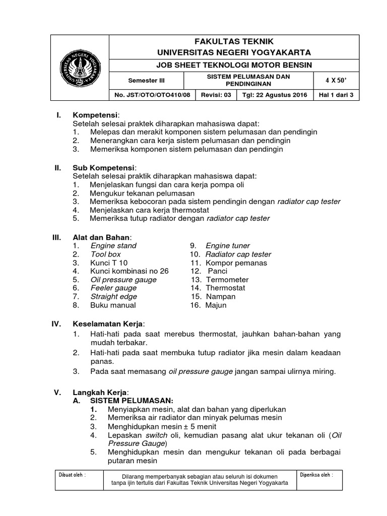 Job Sheet.... | PDF | Komputer | Teknologi & Rekayasa