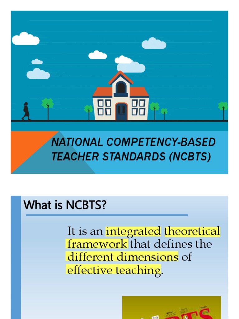 National Competency-Based Teacher Standards (NCBTS) | PDF | Teachers | Curriculum