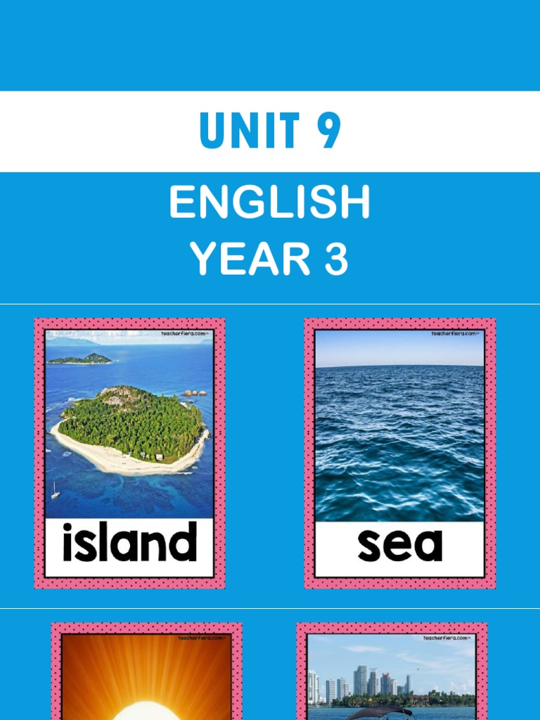Unit 9: English Year 3 | PDF