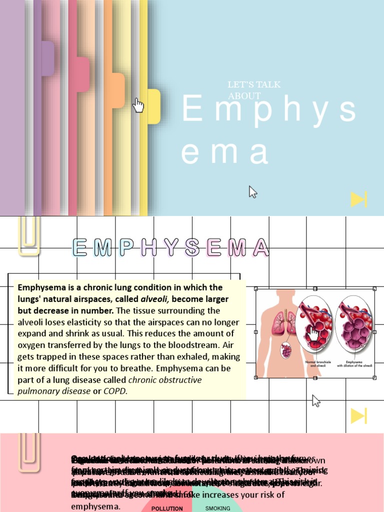 Emphys Ema: Let'S Talk About | PDF | Chronic Obstructive Pulmonary ...