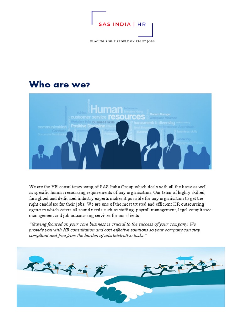 Who We Are and What We Do: An Introduction to the HR Services Provided ...