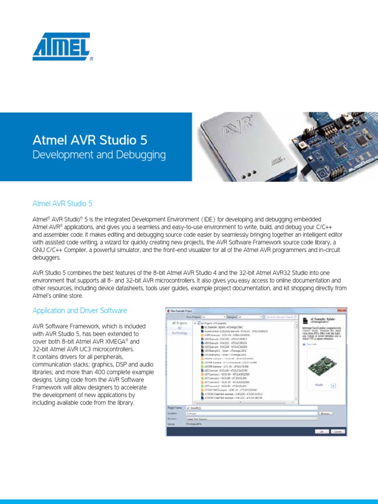 Atmel AVR Studio 5: Development and Debugging | PDF | Classes Of ...