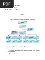 Struktur Organisasi PLN Up3 CLP | PDF
