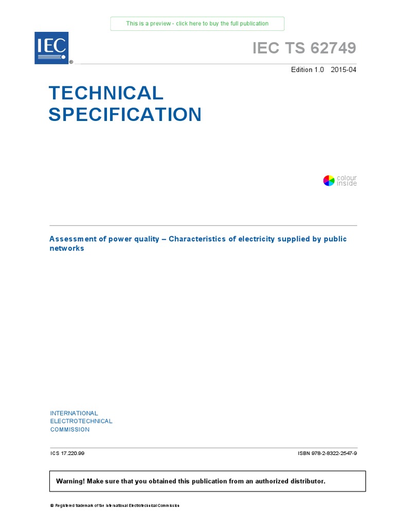 Iec 62749 | PDF | Electromagnetic Compatibility | International ...
