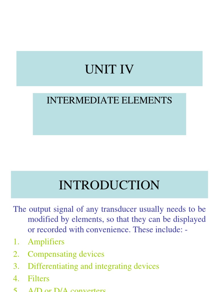 MEL304 Notes Intermediate Elements | PDF | Amplifier | Operational ...