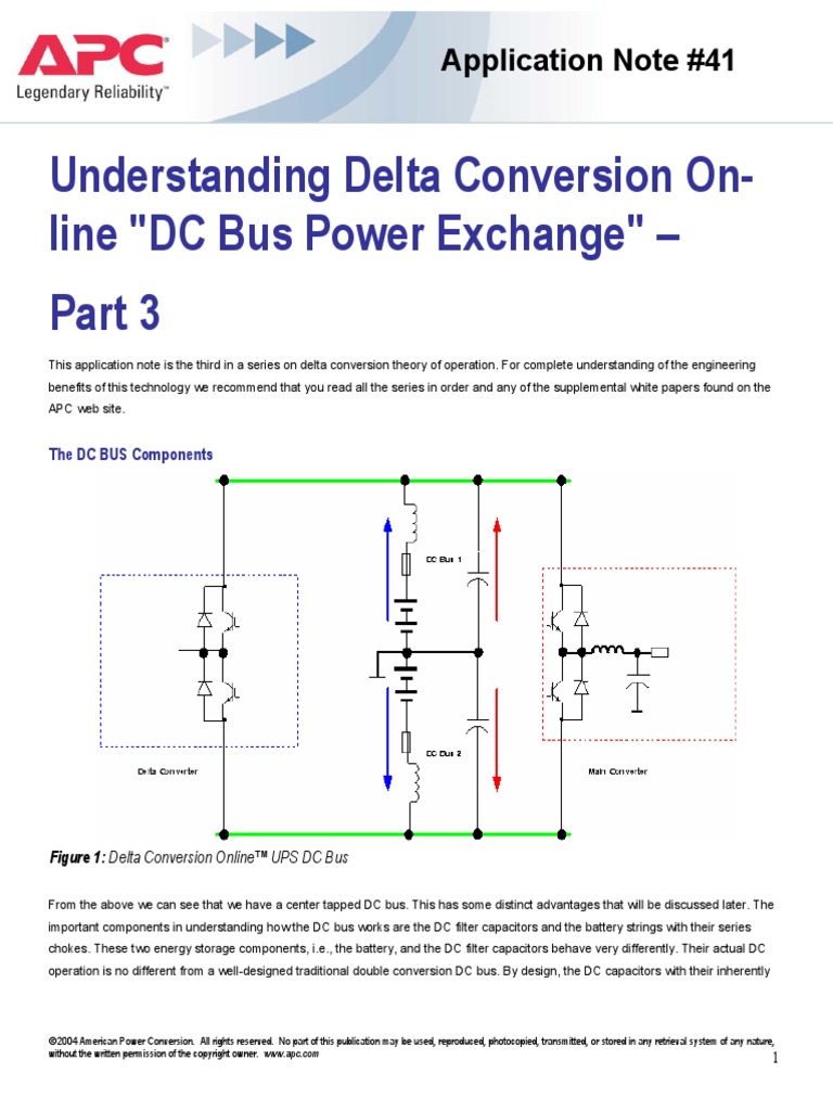 APC - Understanding Delta Conversion Part3 | PDF | Power Inverter ...