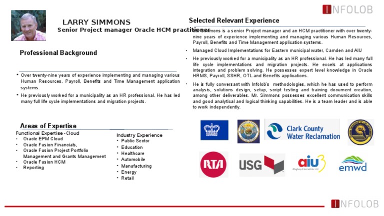 Sample Profile | PDF | Project Manager | Product Lifecycle