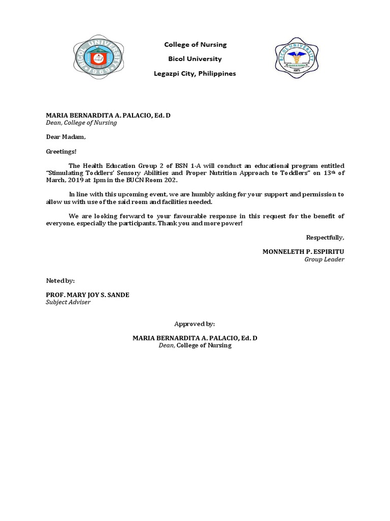 College of Nursing Bicol University Legazpi City, Philippines | PDF