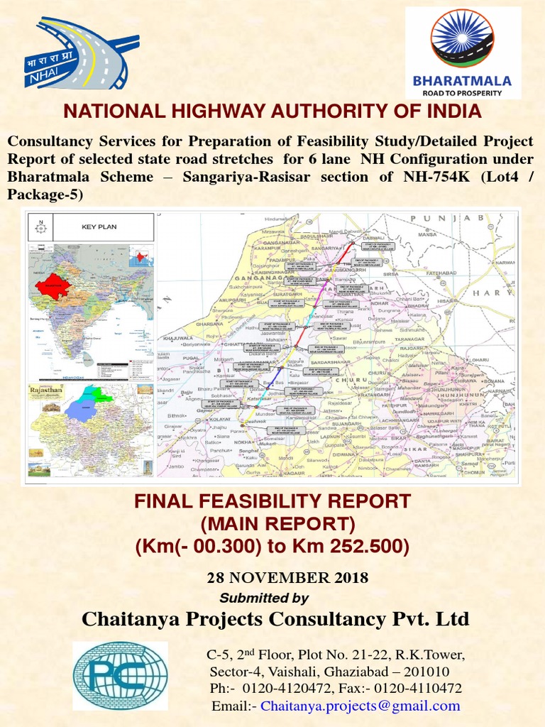 Feasibility Report | PDF | Road Surface | Road