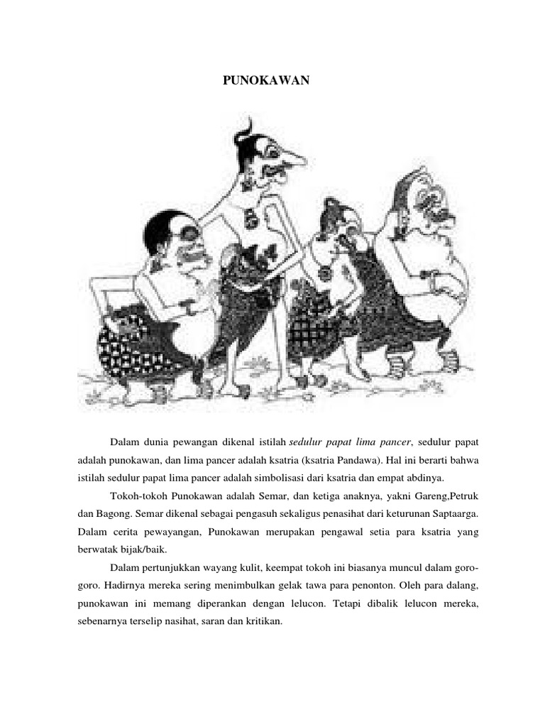 PUNOKAWAN | PDF | Seni & Disiplin Bahasa | Agama & Spiritualitas