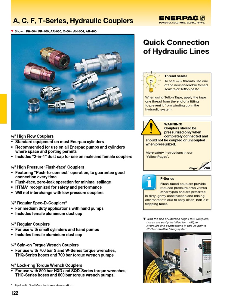 A-C-F-T Couplers PDF | PDF | Pump | Mechanical Engineering