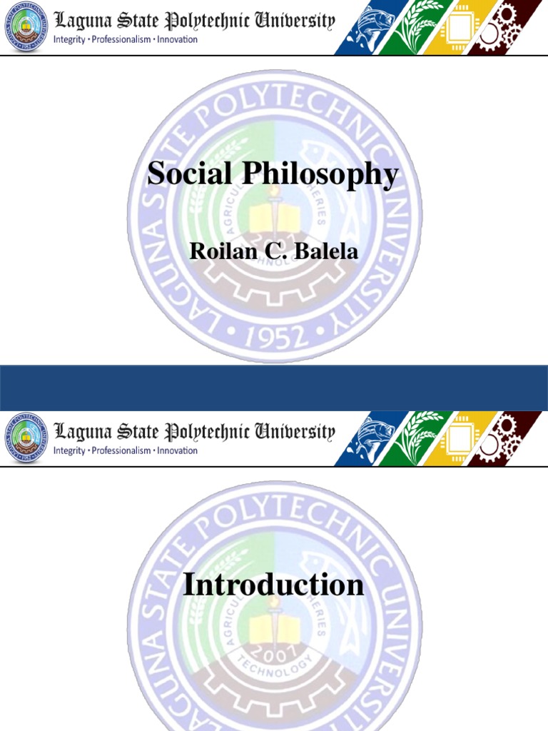 Understanding Social Philosophy: Its Nature, Scope, and Role in ...