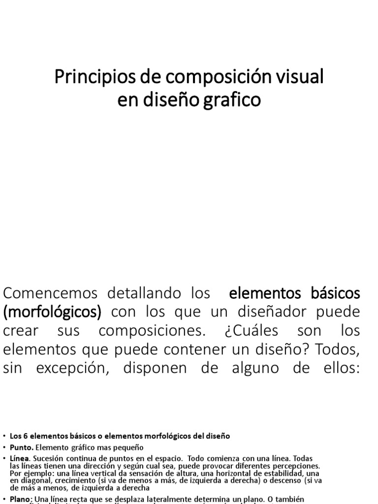 Principios de Composición Visual | PDF | Simetría | Color