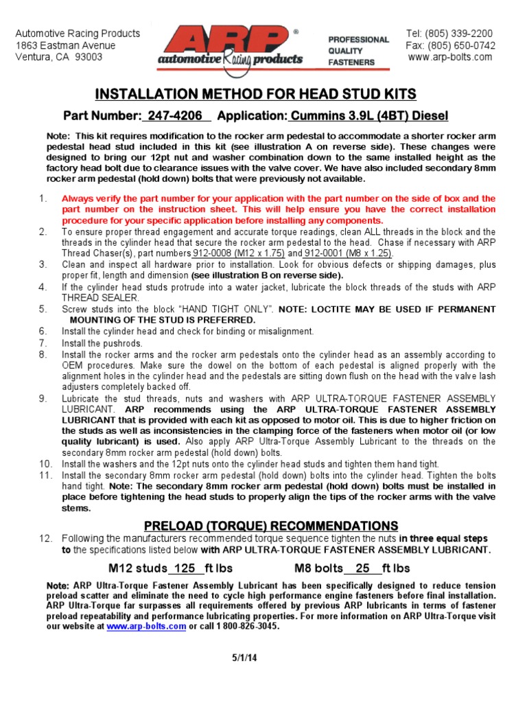 Bolt Torque Sequence PDF | PDF | Machines | Mechanical Engineering