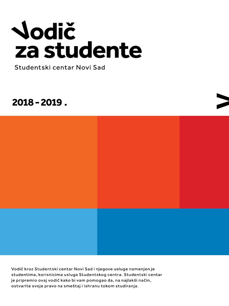 Vodic Za Studente 2018-19 | PDF