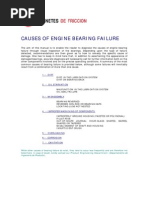 Engine bearing failure analysis guide | Bearing (Mechanical) | Wear
