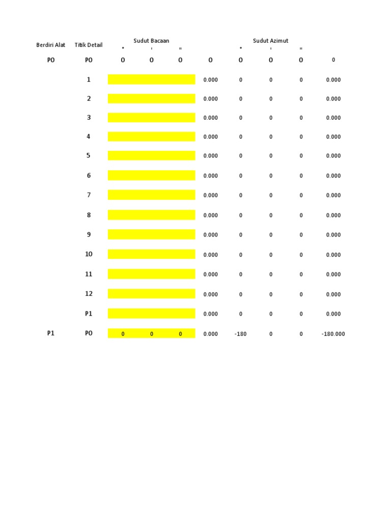 Form Hitung ETS | PDF