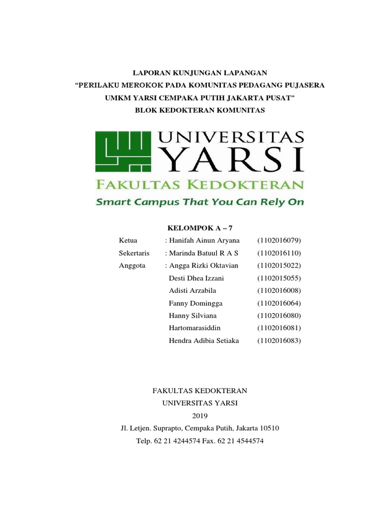 Laporan Kunjungan Lapangan | PDF