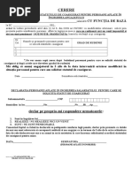 Model Pontaj 2017 | PDF