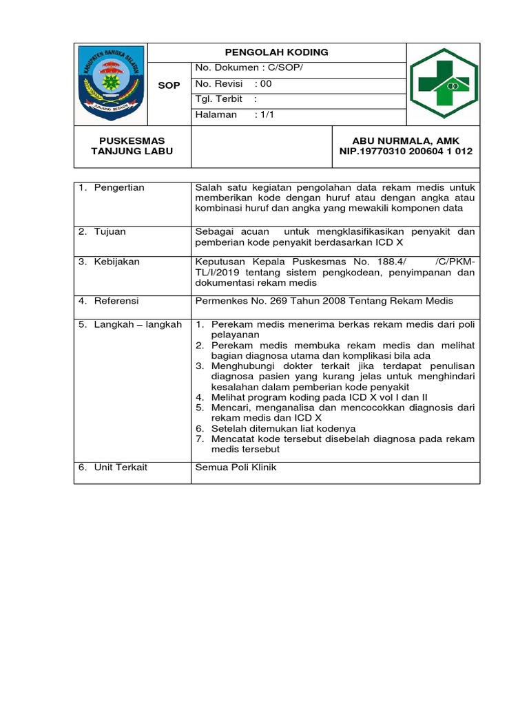 BAB 8.4 SOP Koding | PDF