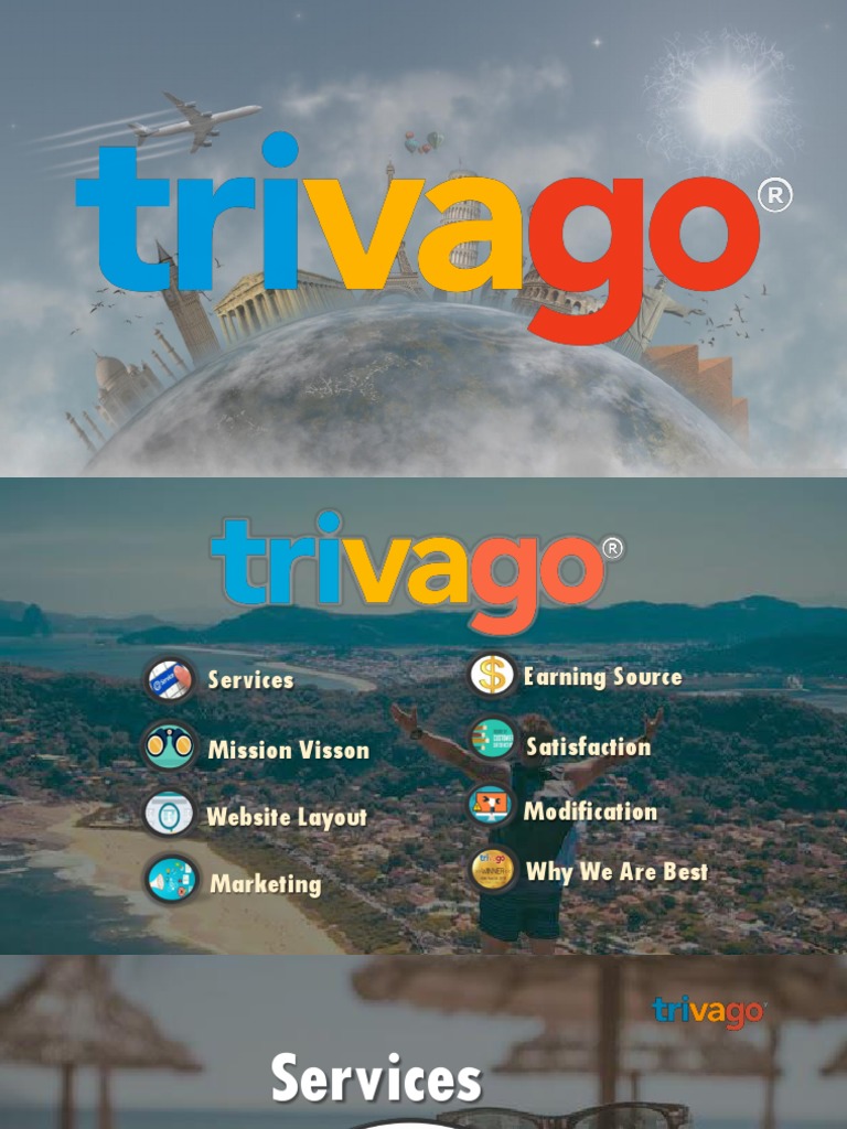 Trivago Services and Business Model Overview | PDF