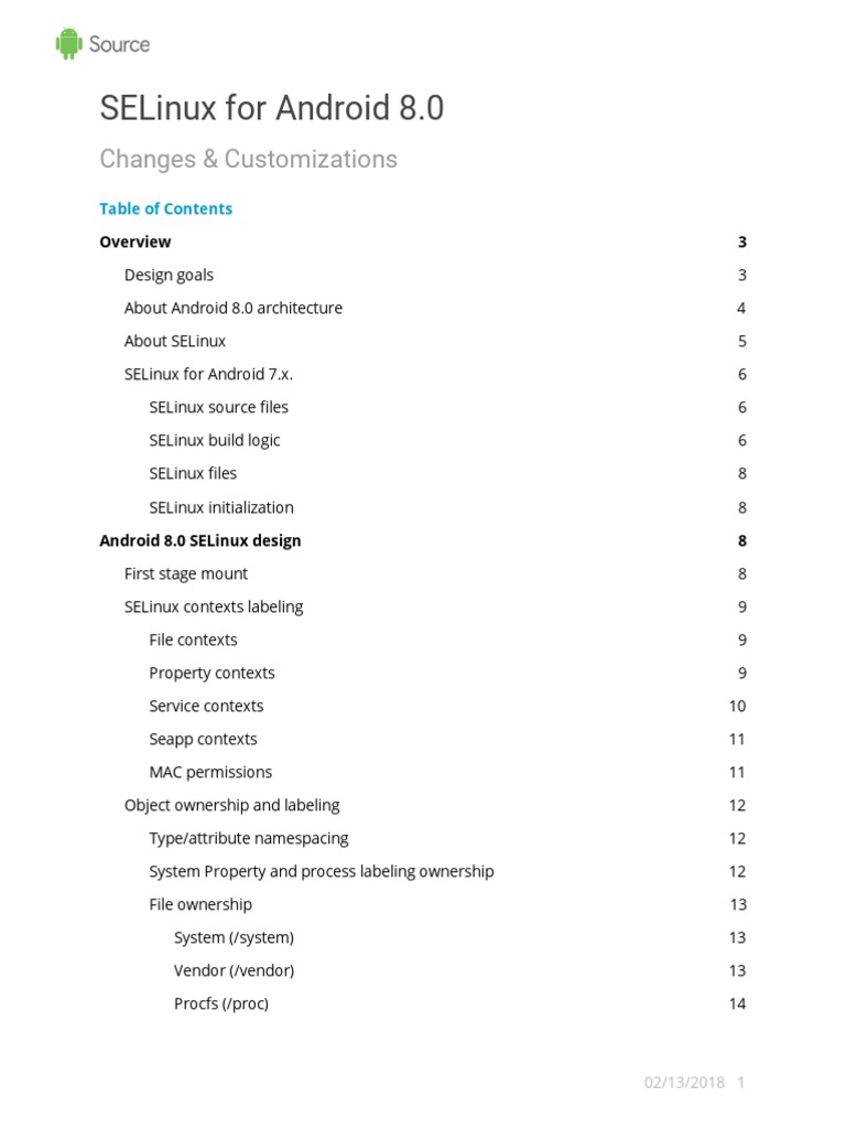 Selinux Treble Pdf Android Operating System Application Programming Interface