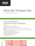 Ventilasi dan Perfusi Paru: Proses Gas | PDF | Pernapasan | Pembuluh Darah