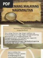 Mga Salitang Inuulit | PDF
