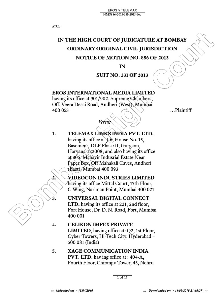 Adr Case | PDF | Arbitration | Trademark