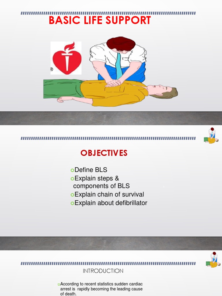 BLS Final | PDF | Cardiopulmonary Resuscitation | Cardiac Arrest